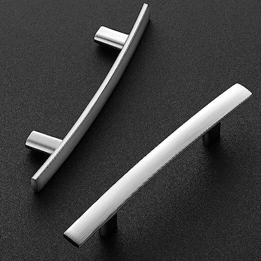 Curve Handle - Brushed Nickel 5"