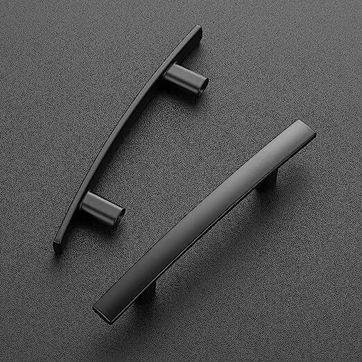 Curve Handle - Matte Black 5"