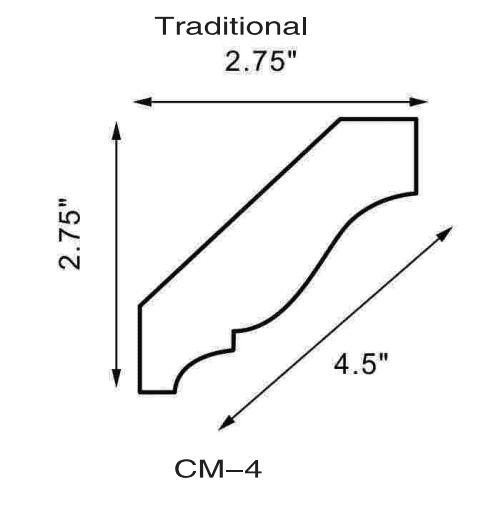 LSG CM6 - Crown Molding