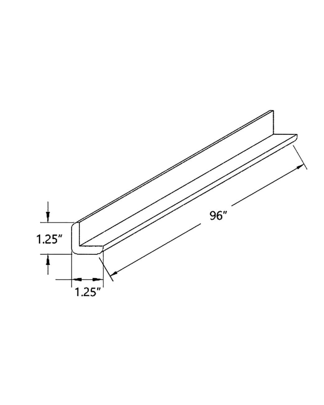 LSW OCM8 - Outside Corner Molding