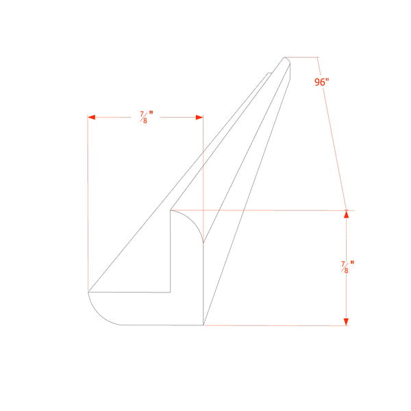 HF OCM8 - Outside Corner Molding